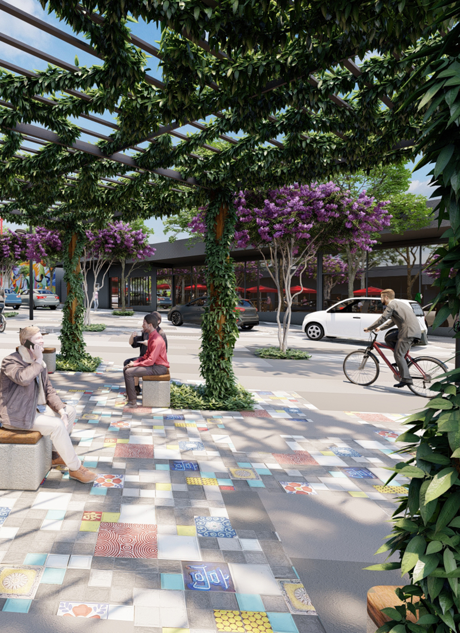 Croydon Road Precinct Streetscape Masterplan - Vee Design